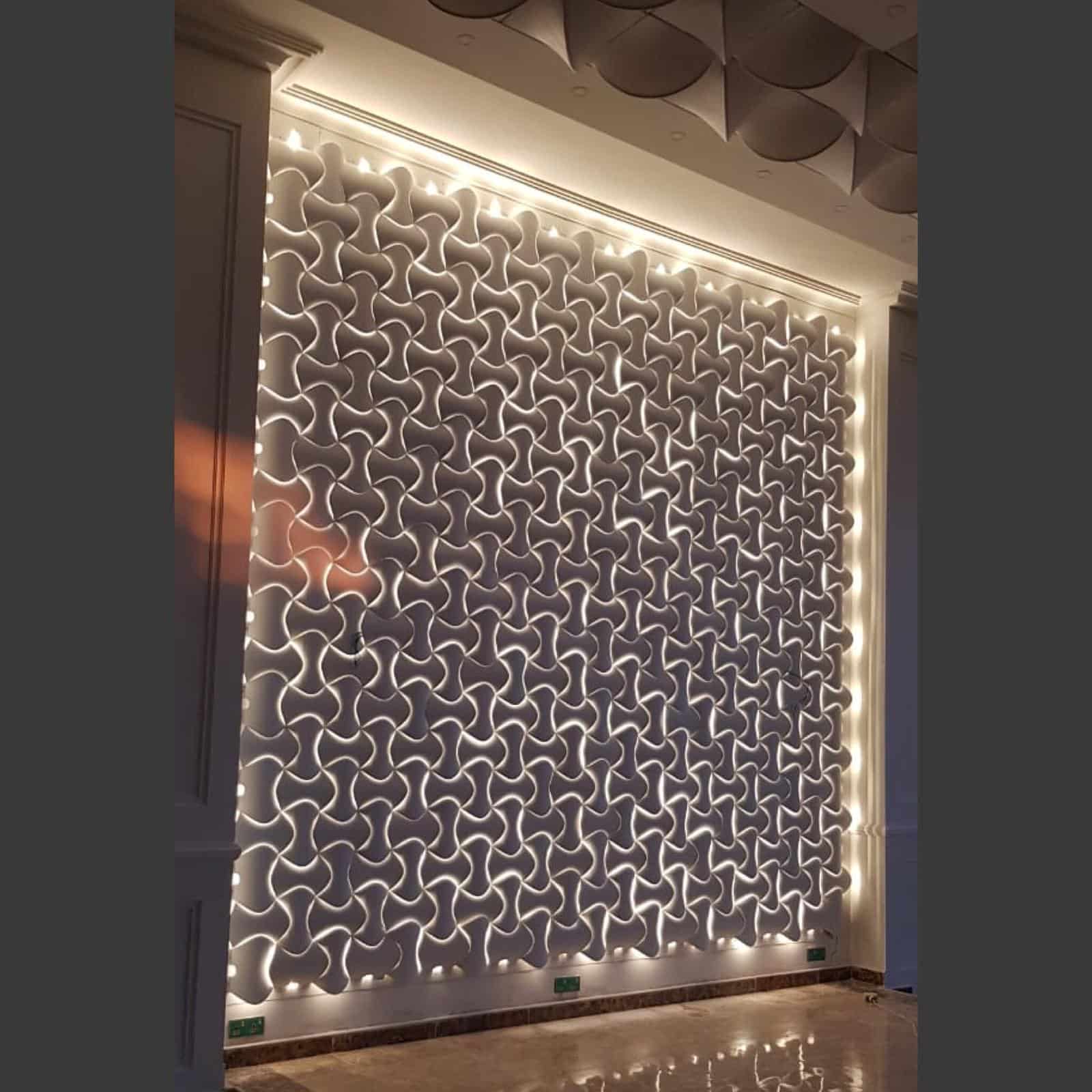 3D Wandpaneel/Wanddesign Spline